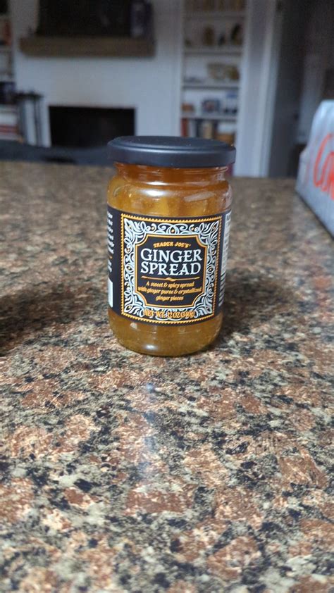 I Bought The Ginger Spreadnow What Rtraderjoes