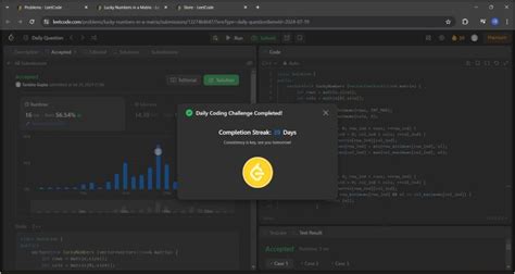 Tanisha Gupta On Linkedin 50daycodingchallenge Day39 Codingchallenge Matrixmanipulation
