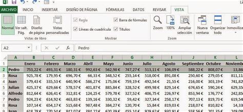 Inmovilizar Paneles En Excel