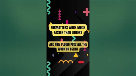 Dont Use Eslint Plugin Prettier Frontend Npm Shorts Youtube