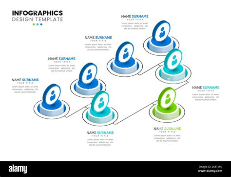 Infographic Design Template Organization Chart Business Hierarchy