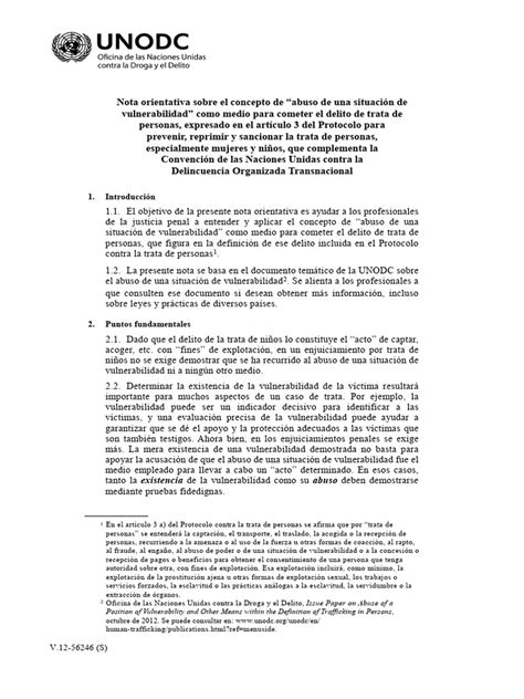 Unodc 2012 Guidance Note Abuse Of A Position Of Vulnerability S 1 Unodc 2012 Guidance Note Abuse Of A Position Of Vulnerability S 1