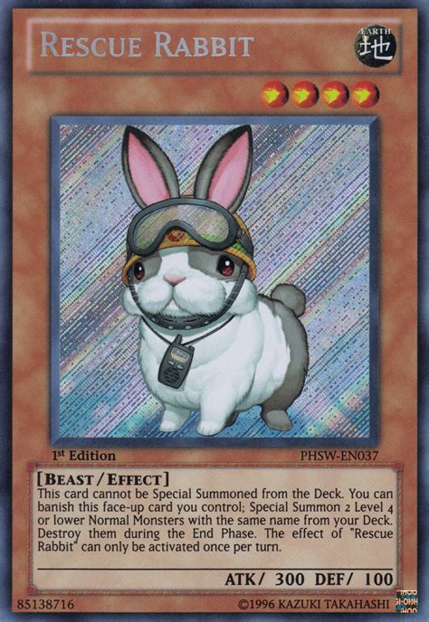 Yu Gi Oh Featured Card Rescue Rabbit Yu Gi Oh Fandom Powered By Wikia