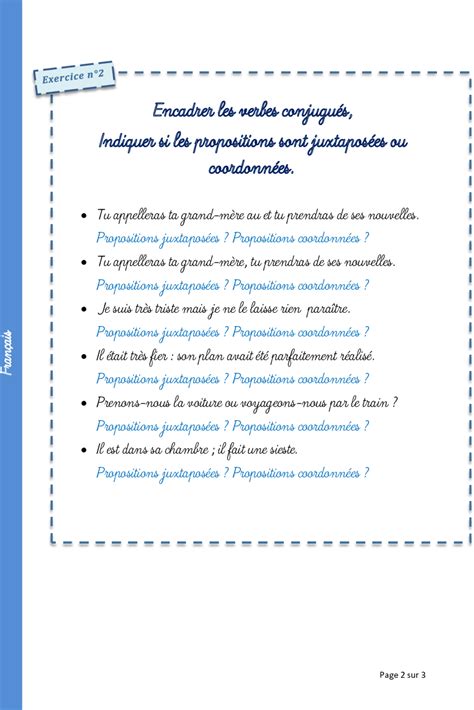 Ma 8 Lecon Juxtaposition Coordination Subordination