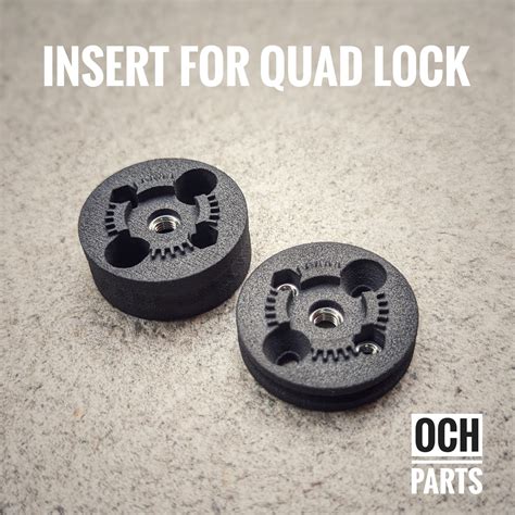 Quad Lock Out Front Go Pro Mount Mount Telecamera Sportiva Adattatore