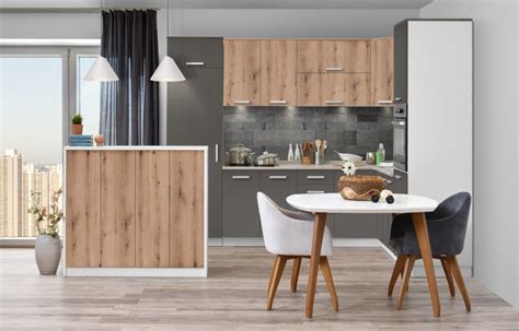 Кухненски шкаф долен с една врата In D30 пясък мат • Модулна кухня In пясък мат • Мебели Монема