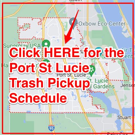 Port St Lucie Trash Schedule 2023 Bulk Pickup Holidays Maps