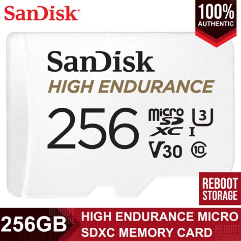 Sandisk Gb High Endurance Uhs I Micro Sdxc Memory Card Sdsqqnr G Lazada Ph