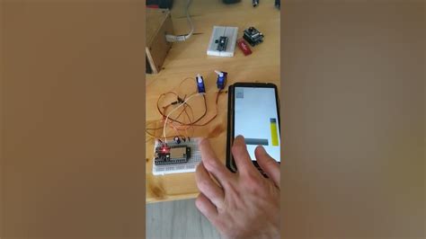 controlling 2 servomotors over wifi with esp32 wrover b and 2 sliders