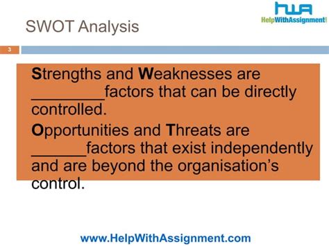 understanding swot analysis pptx