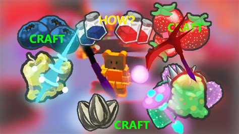 How Craft All Items In Bee Swarm Simulator Youtube