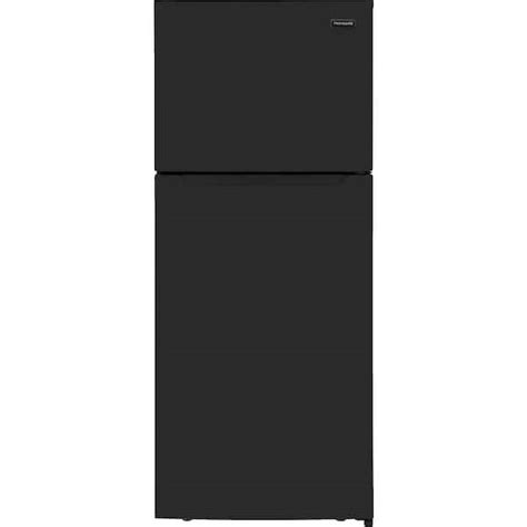 Frigidaire 28 In 18 Cu Ft Top Freezer Refrigerator In Black Energy
