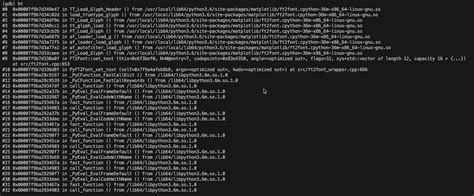 Python Coredump Using Matplotlib To Plot Images With Threadpoolexecutor 4each Forum Progress