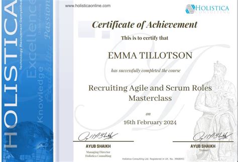Masterclass Agile Agilecoaching Scrum Technicalrecruitment