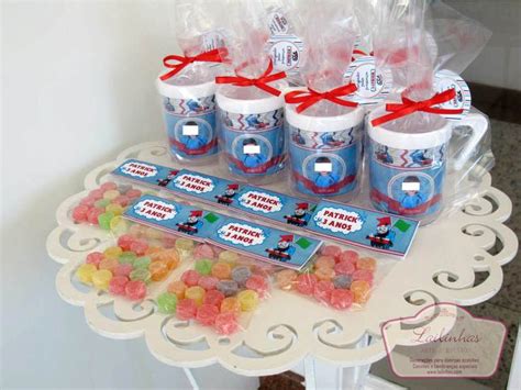 Thomas And Friends Print Diaper Cake