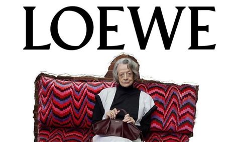 The Loewe Spring Summer Campaign Stars Year Old Maggie Smith