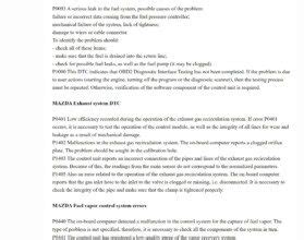 Mazda Fault Codes DTC Comprehensive Guide For Diagnosing And Troubleshooting Mazda Vehicles