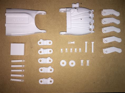 Servo Controlled Prosthetic Hand 8 Steps Instructables