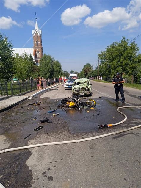 На Львівщині внаслідок ДТП загинув мотоцикліст ФОТО Четверта студія