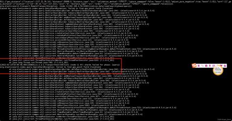 Elasticsearch Exception Typesearchphaseexecutionexception Reasonall Shards Failed Csdn博客