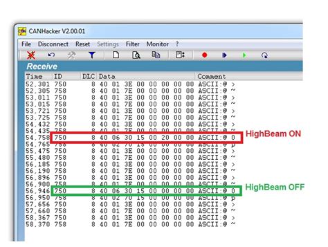 Toyota Can Bus управление светом фар Can Hacker