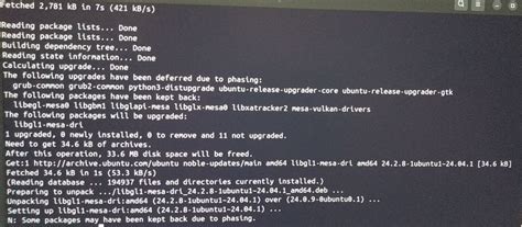 Ubuntu 2404 After Apt Upgrade Oh No Something Went Wrong Libgl1