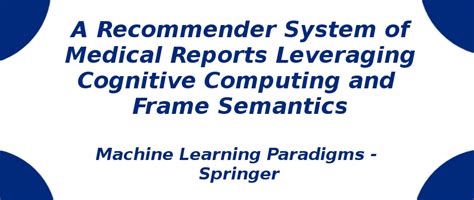masters and phd in medical recommender systems s logix