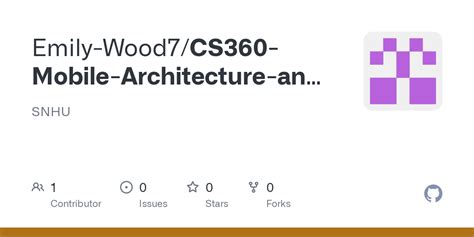 github emily wood7 cs360 mobile architecture and programming snhu