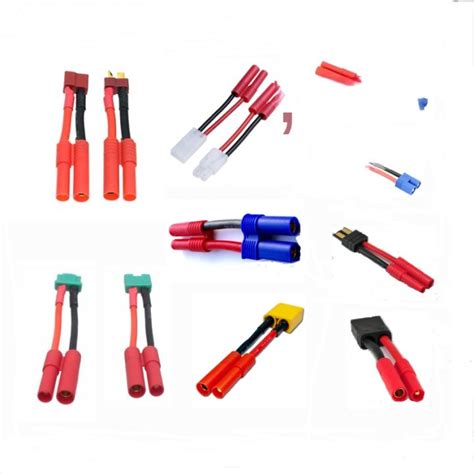 Pcs RC Hobby HXT Mm To Deans T Plug EC EC XT XT Tamiya MPX Traxxas Male Female Battery