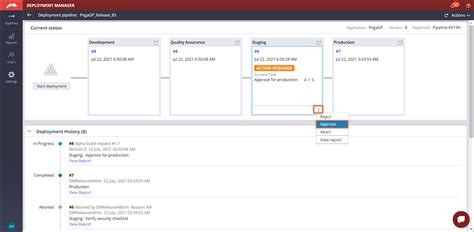 inspecting a deployment manager pipeline pega academy