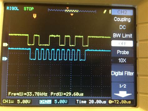 i2c interface with dac6573 resolved networking protocols and