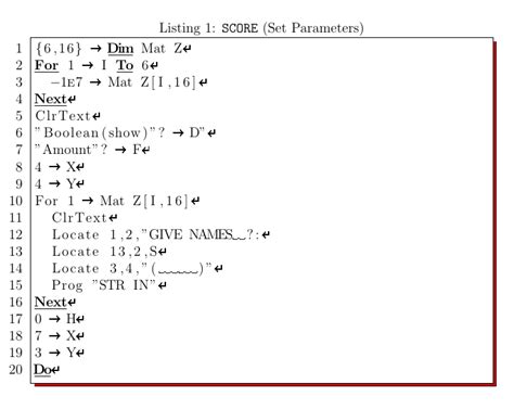 Listings Package Handles Keywords Inconsistently Tex Latex Stack