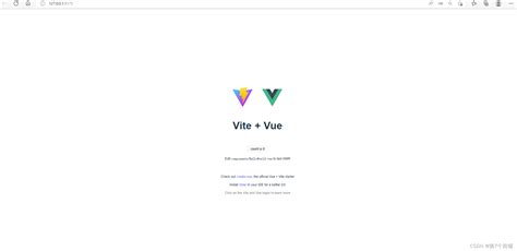 Vue3vite安装项目node安装vue3vite Csdn博客