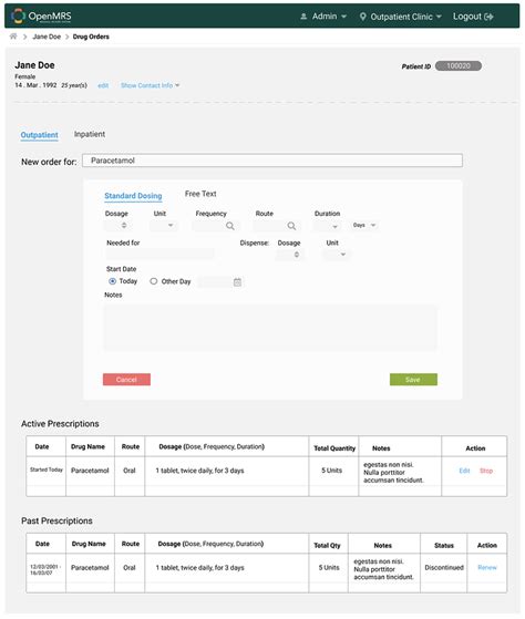 Implementation Of The Order Entry UI Application In ReactJs Development OpenMRS Talk