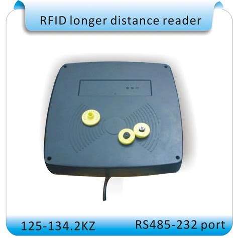 long range 125 134 2khz rfid reader rs232 485 for em id card access