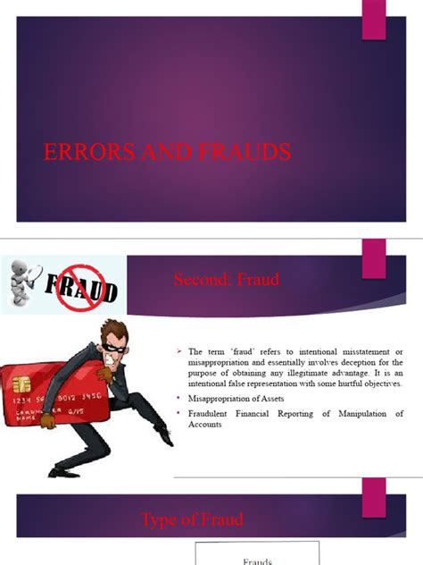 lecture 3 b errors and frauds download free pdf fraud business