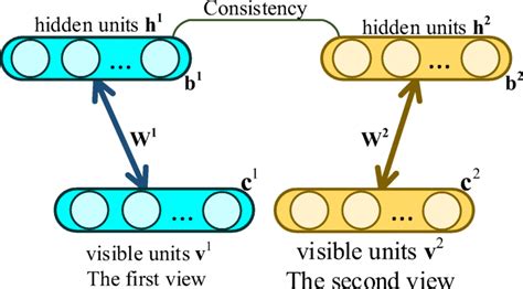 the graphical model of the crbm for two view data download scientific