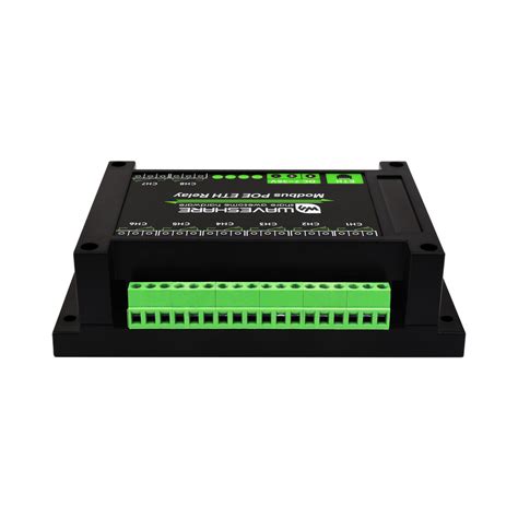 Waveshare 8ch Poe Ethernet Relay Module Modbus Rtumodbus Tcp Protoc