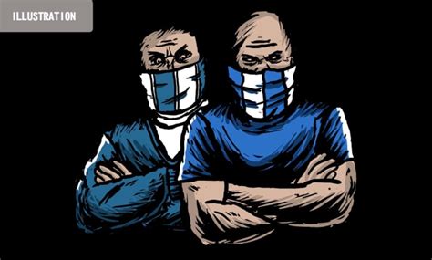 Cr Er Des Illustrations De Hooligans D Ultras Ou De Football Occasionnel