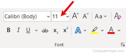 How To Change The Font Color Size Style Or Type In Word Correct Work Documents Text Changes And