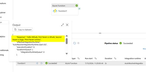 Python 3x How To Call An Azure Function From Adf And Pass Parameters