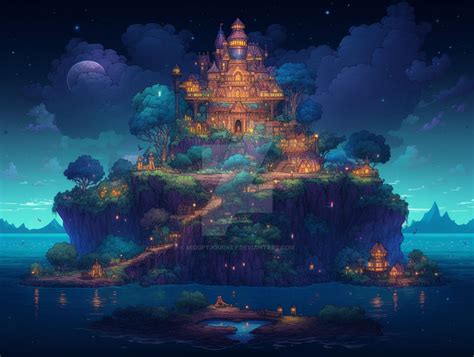 floating island kingdom dreams by midgptjourney on deviantart