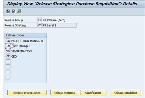 Solved Change PR Release Strategy SAP Community