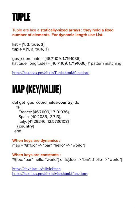 elixir cheatsheet pdf
