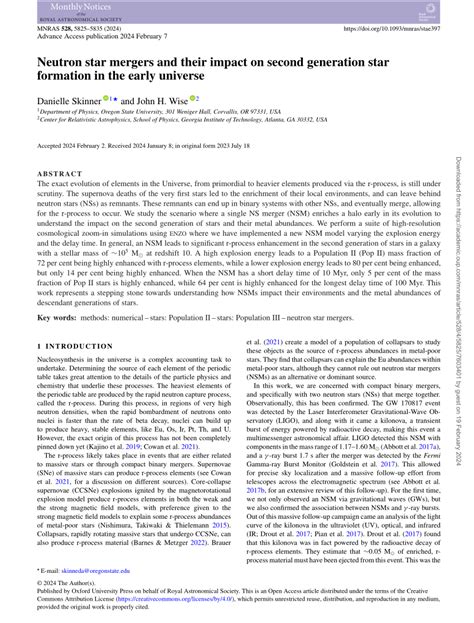 Pdf Neutron Star Mergers And Their Impact On Second Generation Star Formation In The Early
