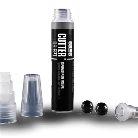 Grog® Cutter 08 Ept Top Grade Pump Action Empty Marker