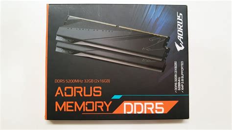 Aorus Memory Ddr5 5200 32gb Review
