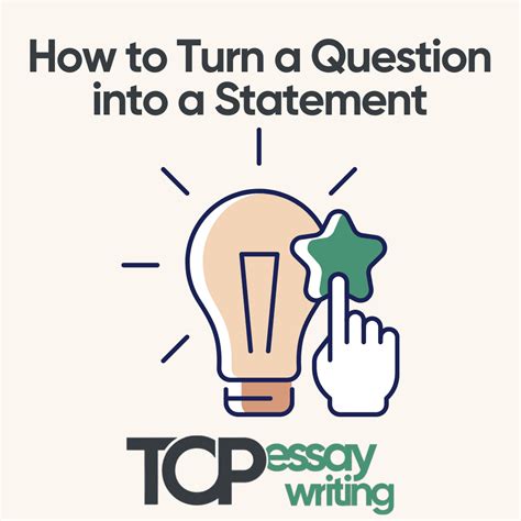 How To Turn A Question Into A Statement Bad And Good Samples