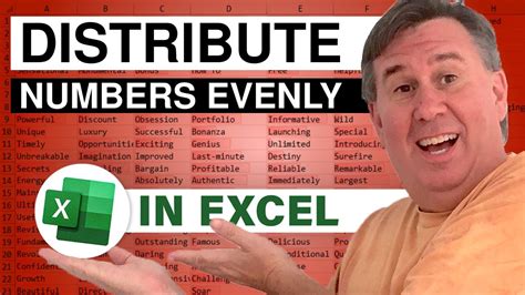 Excel How To Randomly Assign Numbers To Sales Reps Without Duplicates Episode 598 Youtube