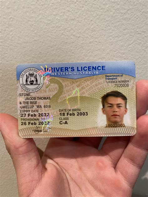 western australia driver licence australian documents